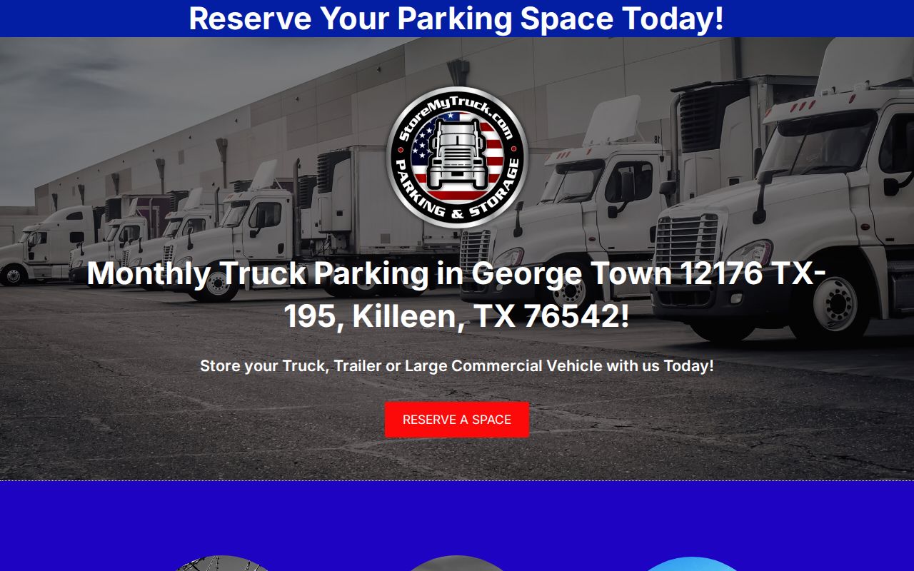 georgetowntexasmonthlytruckparking.com